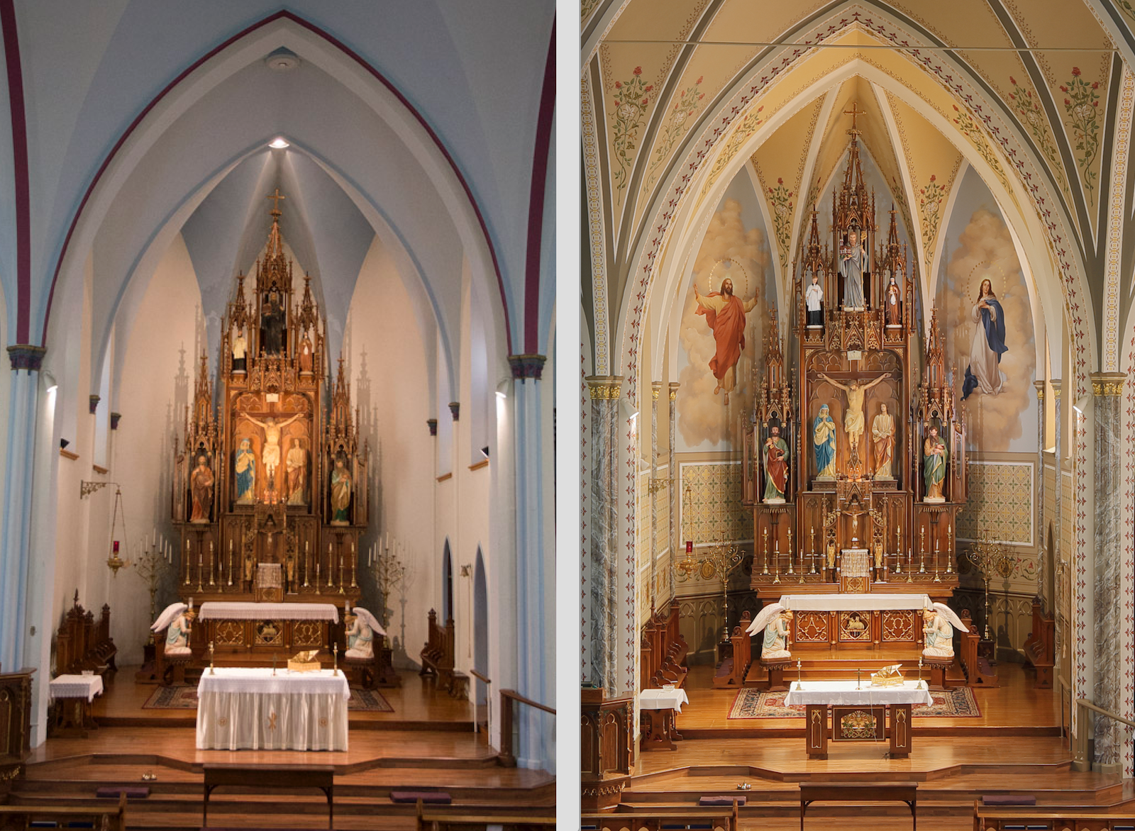 Before and After: St. Columban Church in Chillicothe, Missouri ...