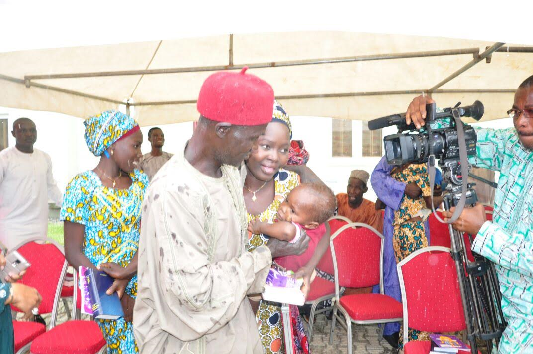More photos: 21 released Chibok schoolgirls reunite with their parents