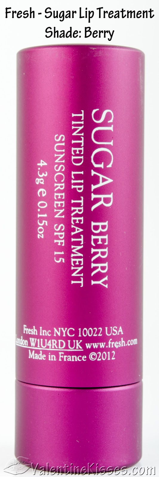 Valentine Kisses: Fresh Sugar Lip Treatment in Berry - swatches, pics ...