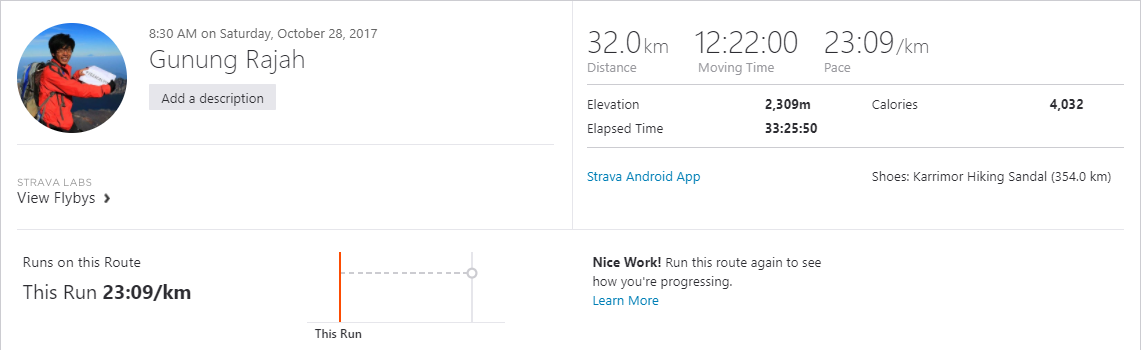 Hiking and Stuff: Gunung Rajah via Chamang Waterfall, Bentong