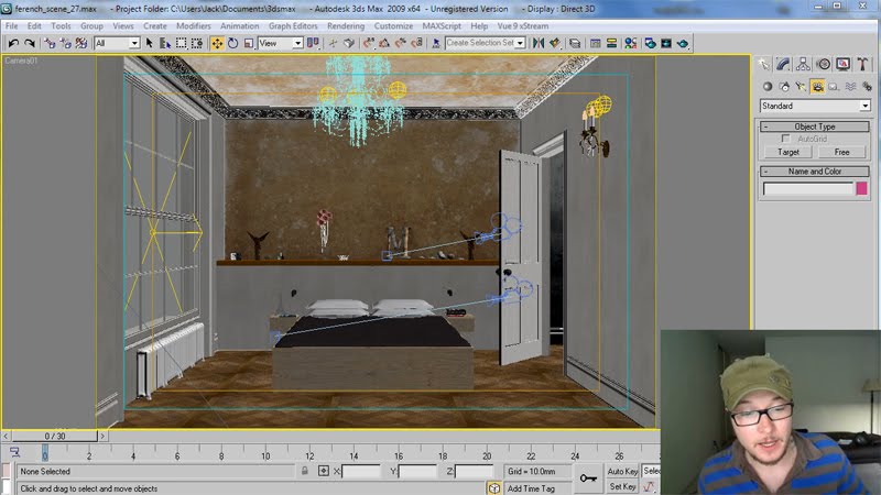 Converting a Standard Camera to a VRay Camera | CG TUTORIAL