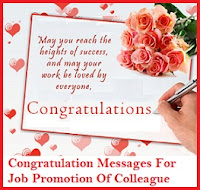 Congratulation Messages : Boss - Job Promotion
