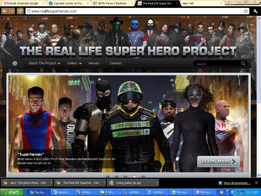 SuperHero Mania: The Real Life Superheroes