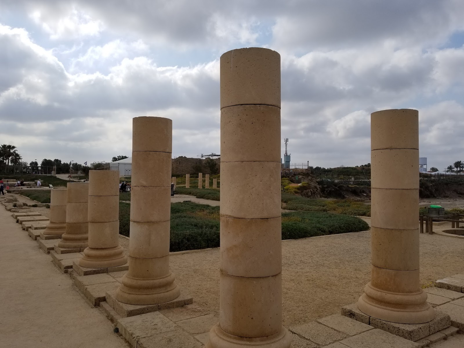 Huntsmans in the Holy Land: Caesarea, Muhraqa (Elijah's place of ...