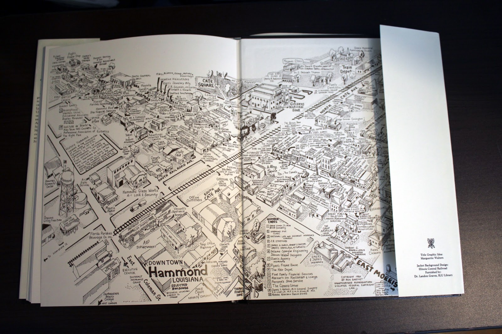 The Barthet Gallery: Hammond History Book & The Map