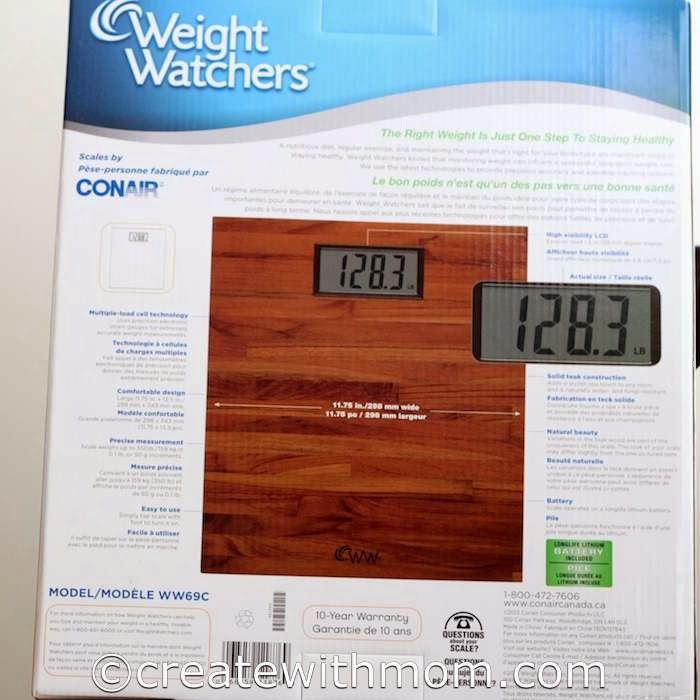 Create With Mom: Tracking Our Weight with Conair
