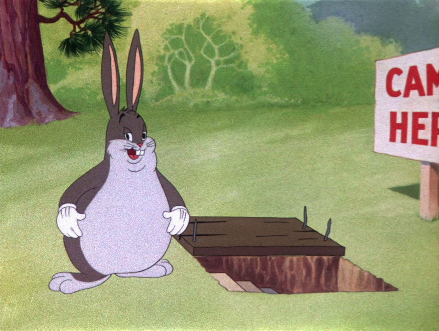 Looney Tunes Pictures: "Wabbit Twouble"