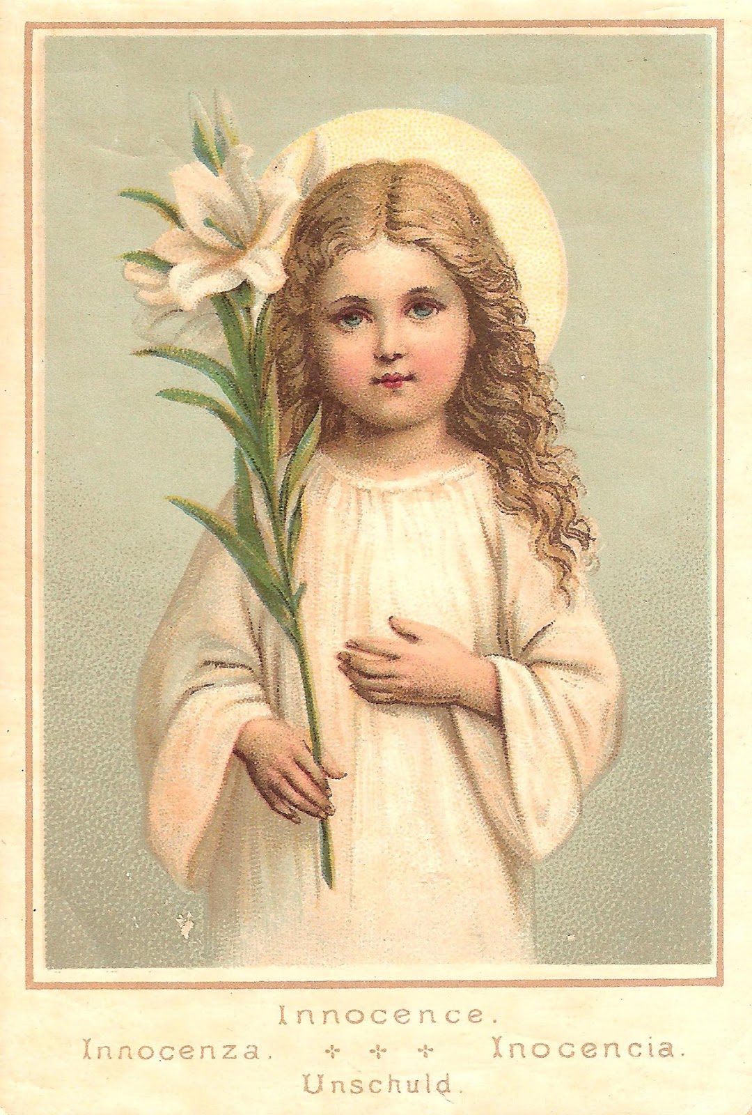 The Pious Sodality of Church Ladies: A holy card for the Feast of the ...