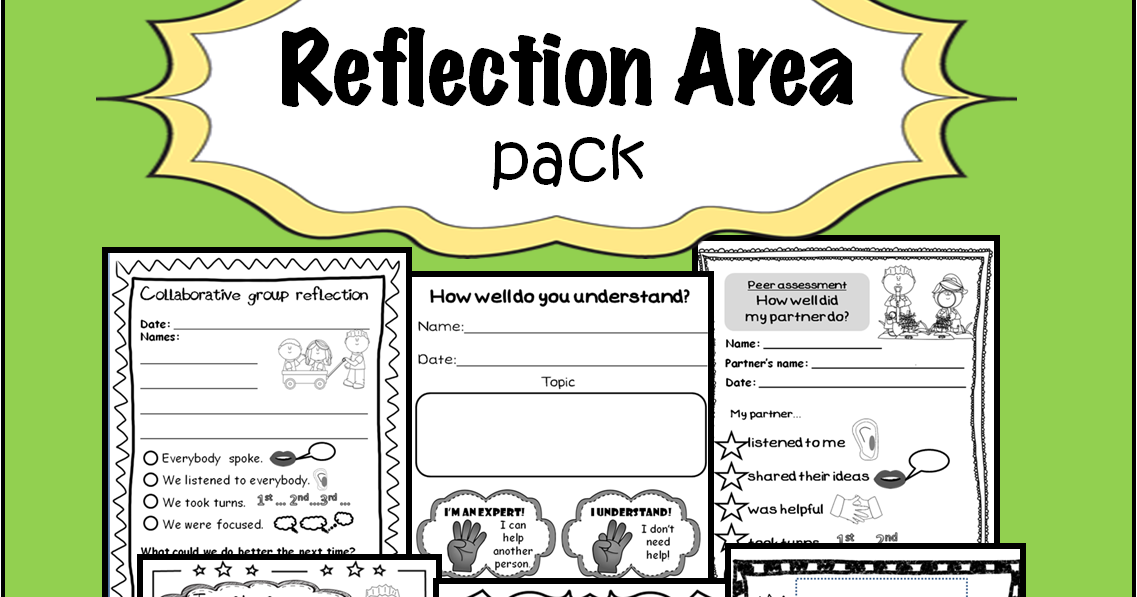 A Crucial Week: Reflection area resources (self-assessment and peer ...