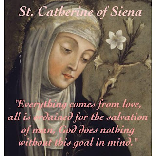 Keep It Growing Forward: Today Is The Feast Day of St. Catherine of Siena