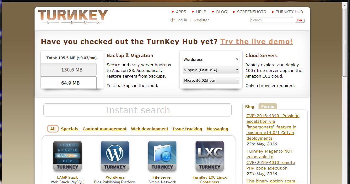 Just one more esxi-guy: Setting up an NFS server with Turnkey Linux Just one more esxi-guy: Setting up an NFS server with Turnkey Linux
