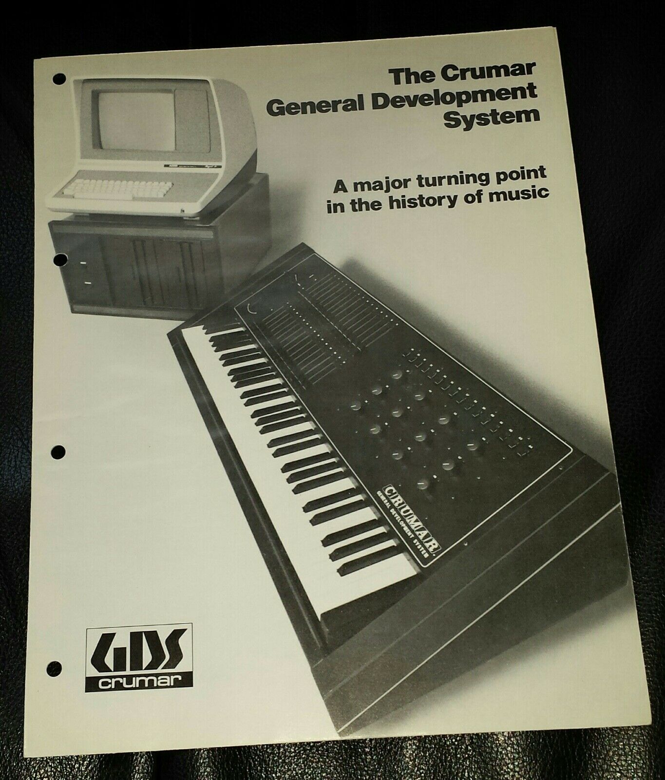 MATRIXSYNTH: ConBrio ADS100 and Crumar GDS synthesizer brochures