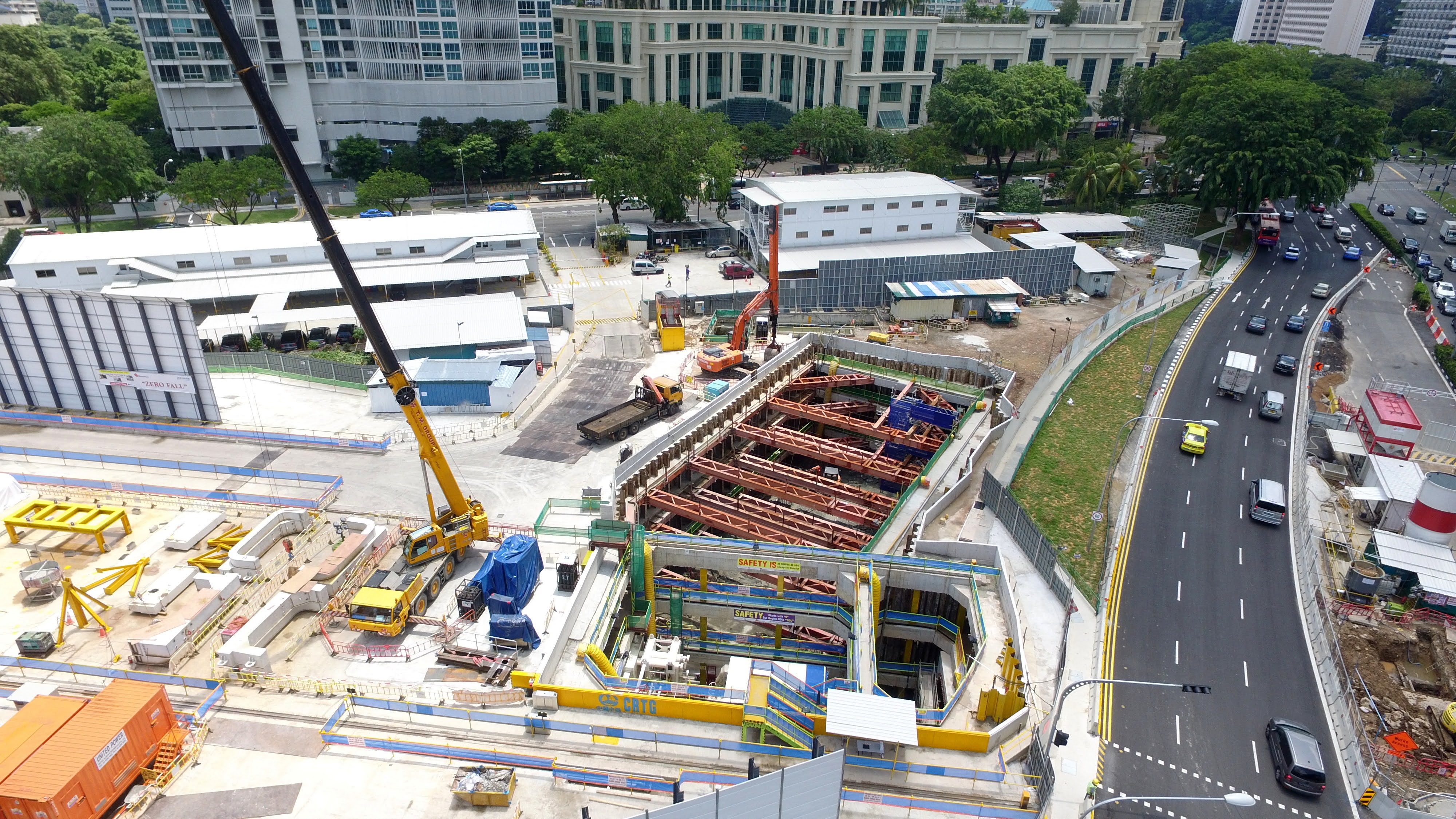 Thomson Line Construction: Havelock - TBM Launch