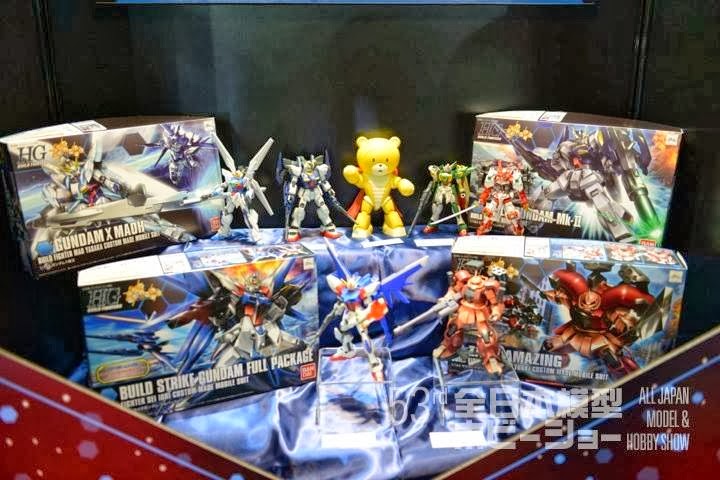 GUNDAM GUY: Gundam Build Fighter High Grade Kits - On Display @ 53rd ...