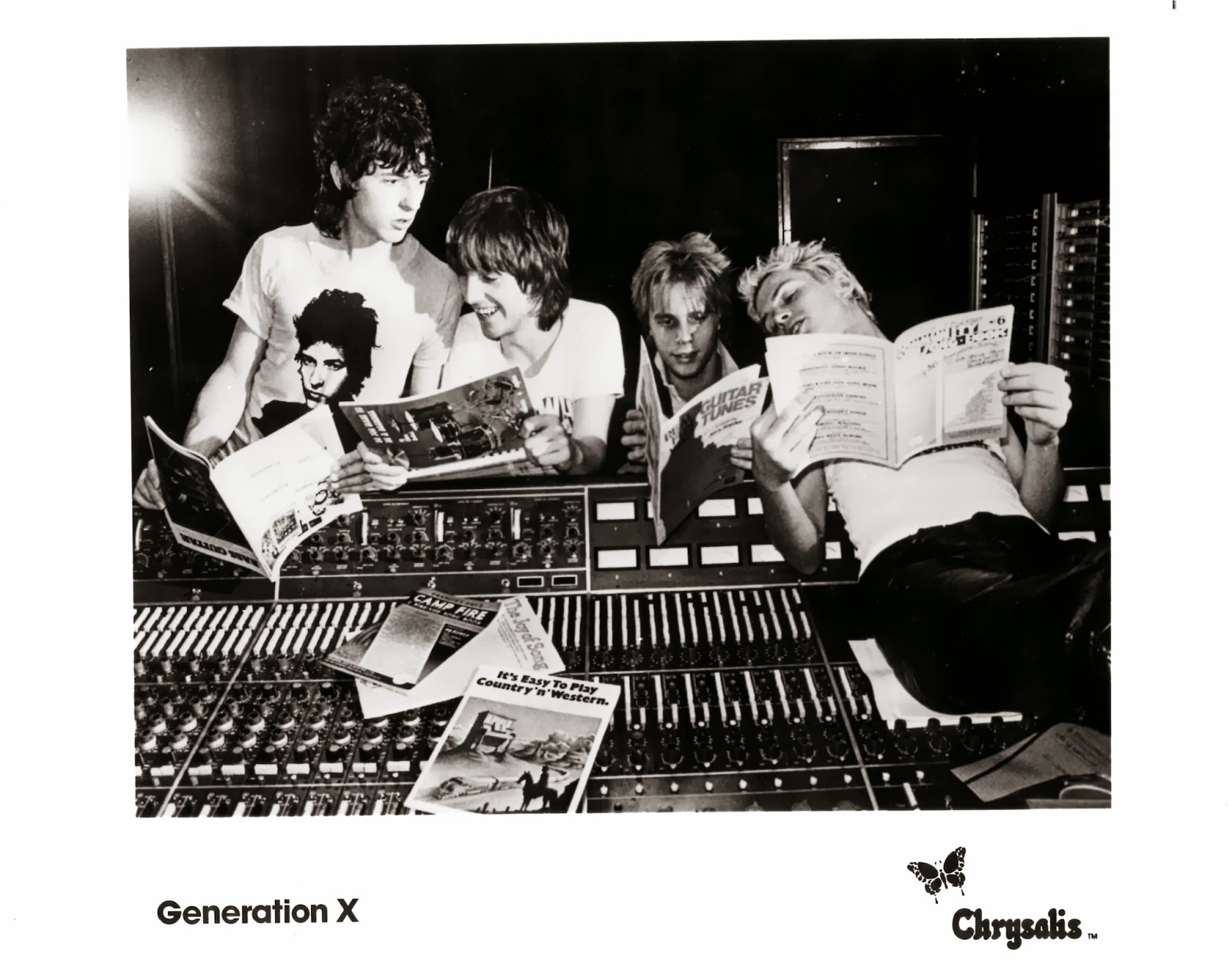 Lansure's Music Paraphernalia: BILLY IDOL | WILLIAM BROAD | GENERATION X