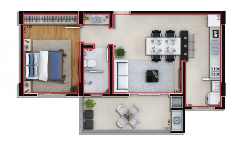 casas & apês: Área útil, privativa, comum e total. Quais as diferenças