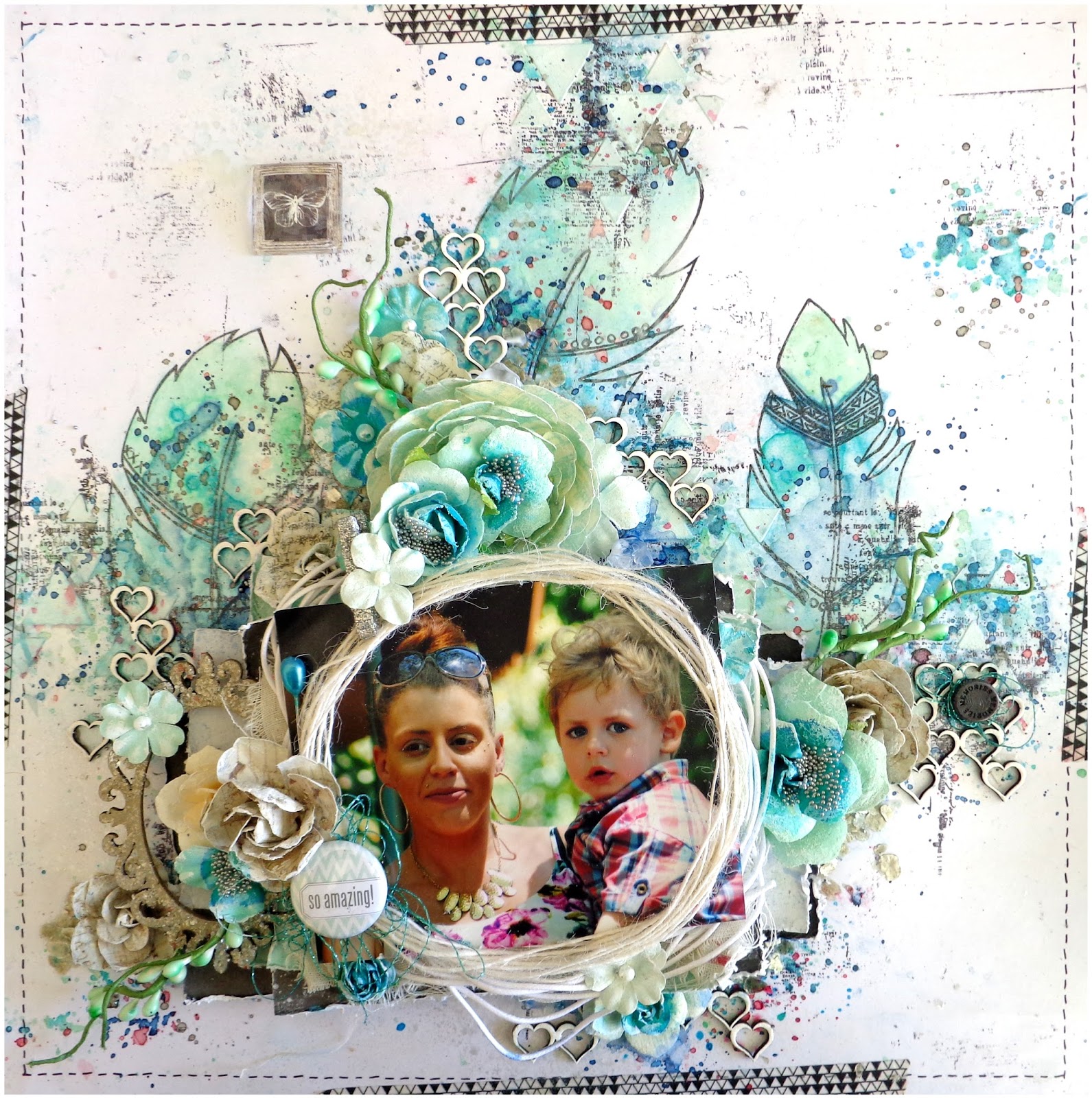 13 arts: So Amazing - Layout Tutorial by Jacqueline Moore