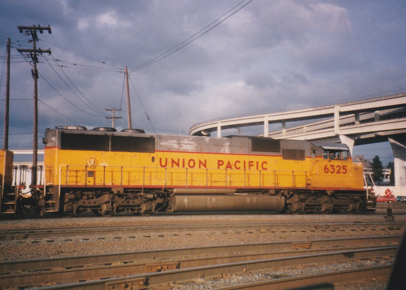 TrainPages: Railfanning in Portland, Oregon, in March, 1997
