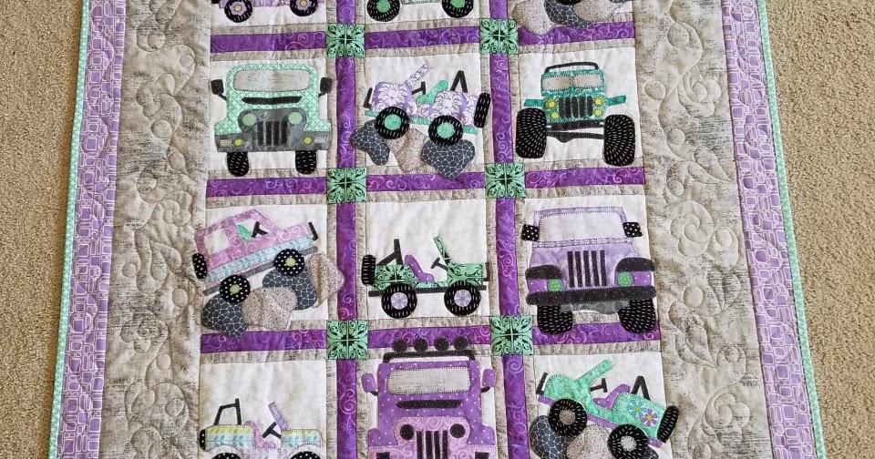 Dreamworthy Quilts: Jeeps bound!