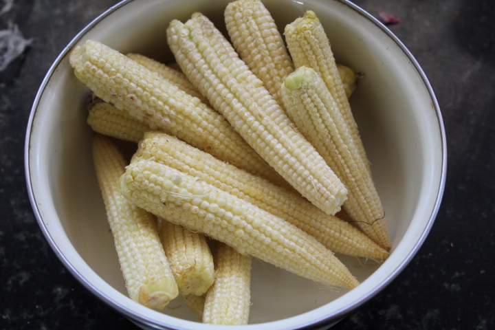 BABY CORN FINGERS..
