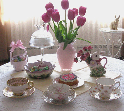 Rose Chintz Cottage: An Easter Tea for Tea Time Tuesday