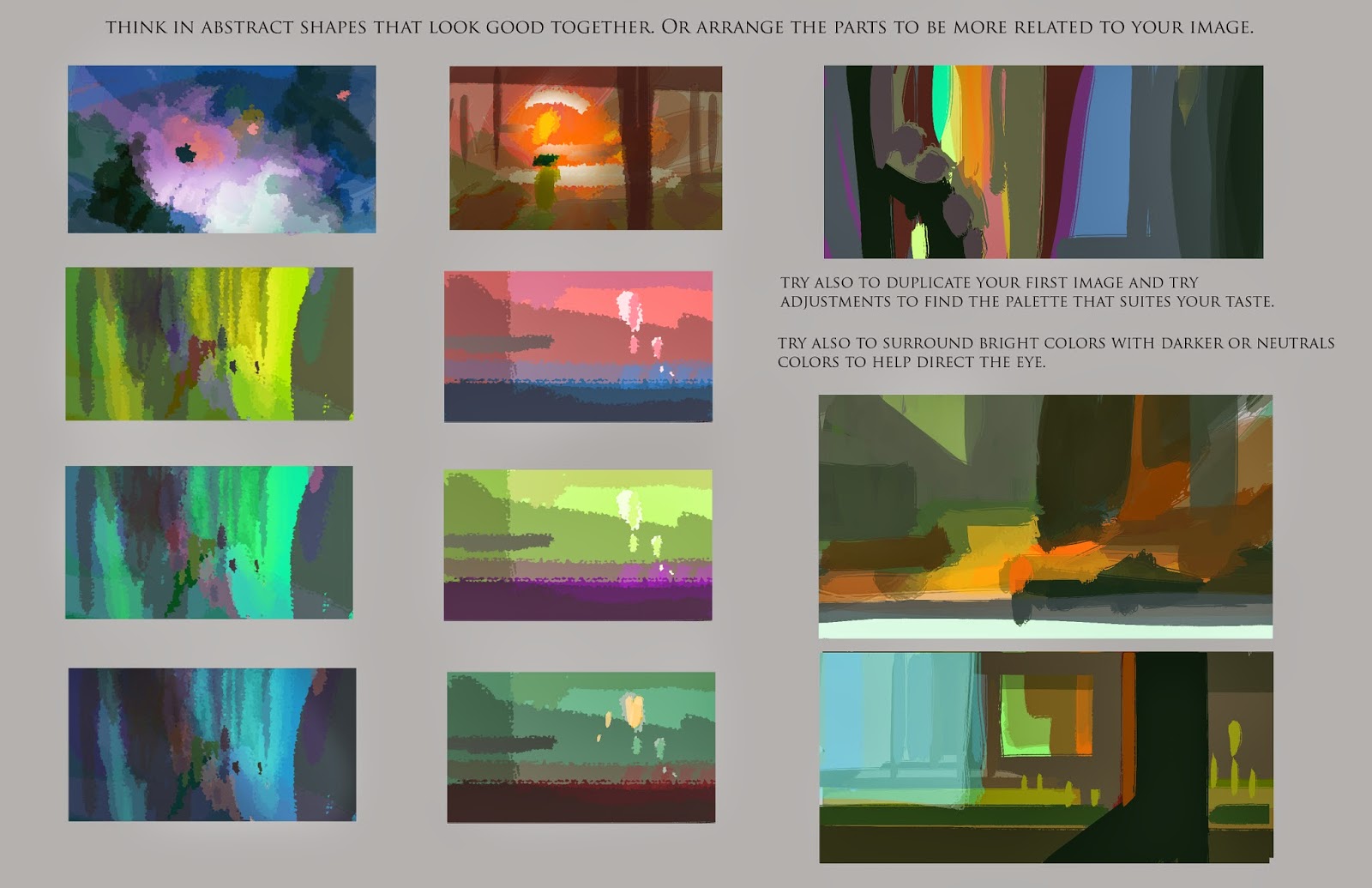 James Finch Art: Color comps.