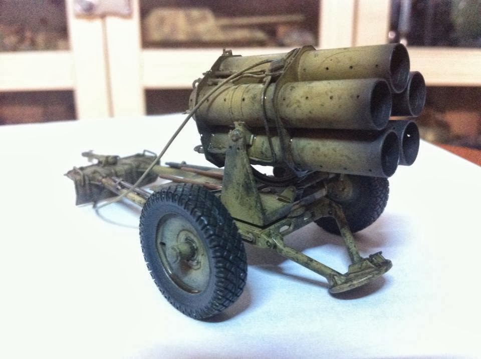 Kitter's Scale Models: 1/35 German Rocket Launcher "Nebelwerfer 42"