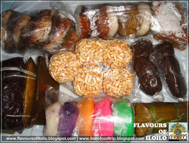 Native delicacies from the town market