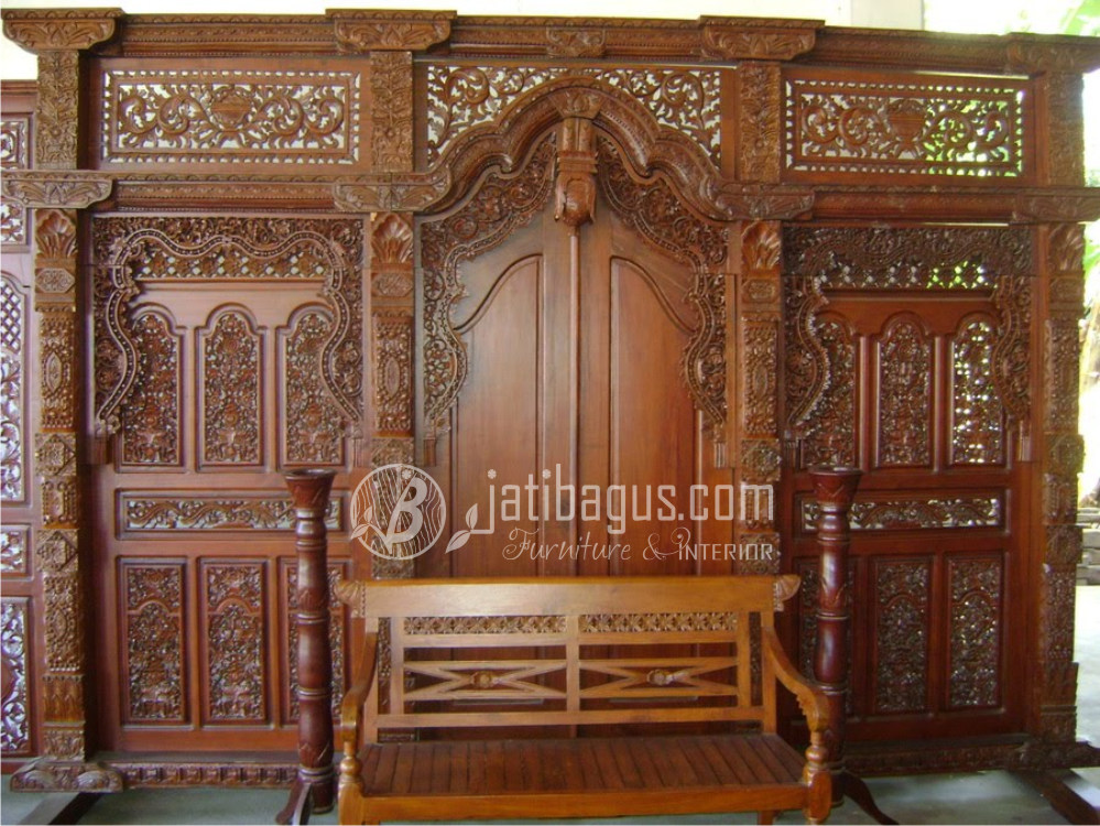 Gebyok Jawa Jati Asli