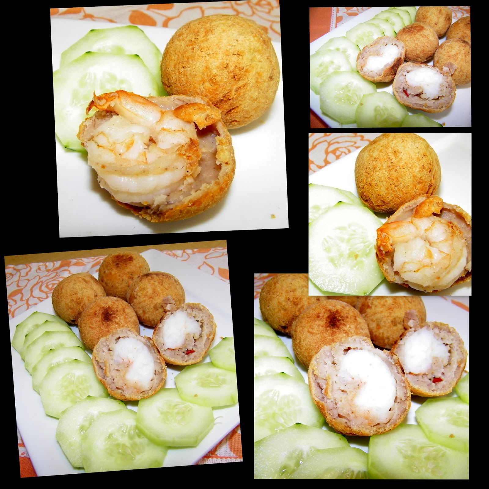 Little Bellevue Kitchen: Taro Prawn Ball