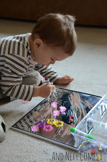 Spring Mirror Drawing Activity for Kids | And Next Comes L - Hyperlexia ...