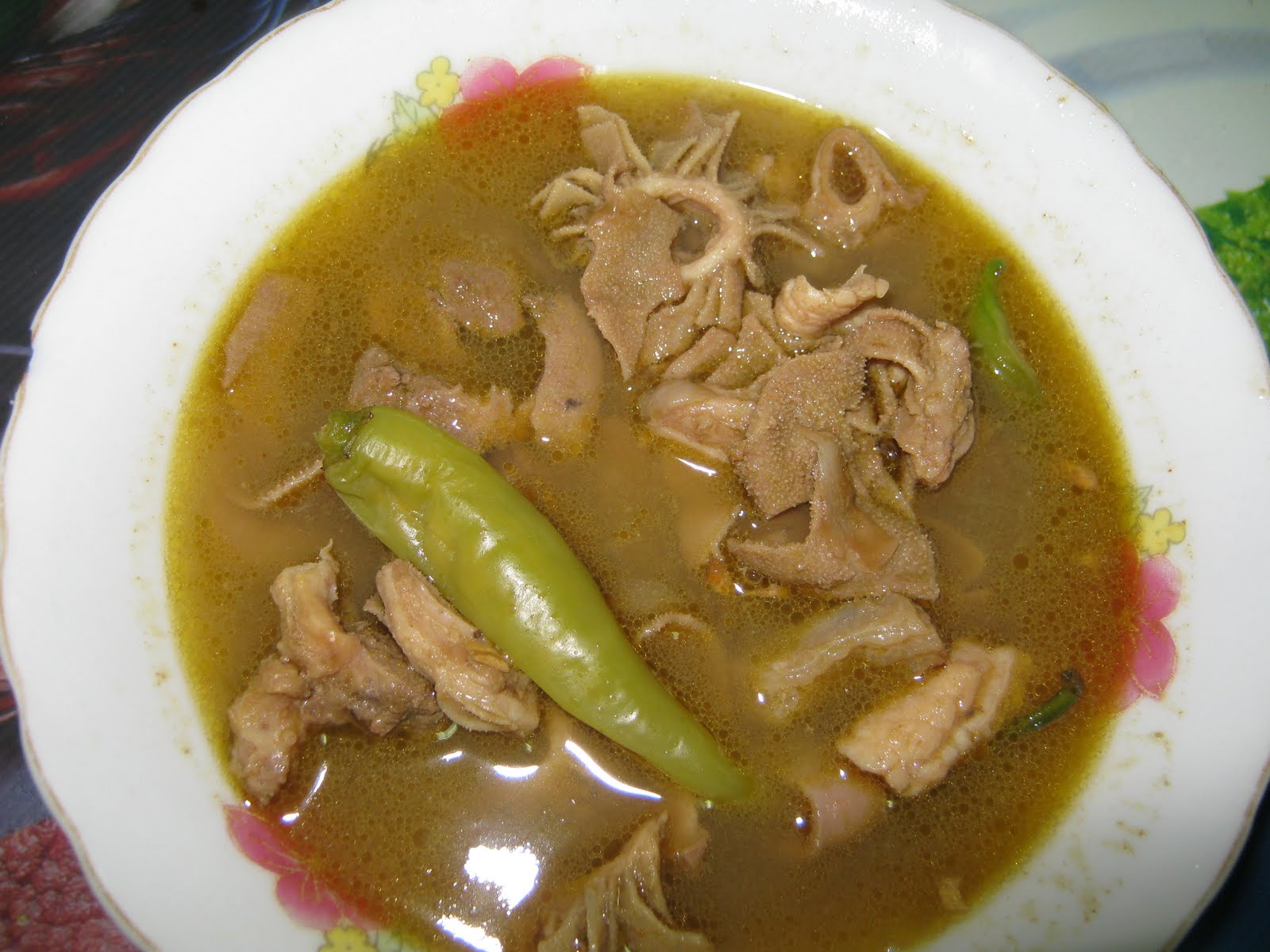 The Wizard: How To Cook Pinapaitang Kambing: Exotic Goat Innards Stew