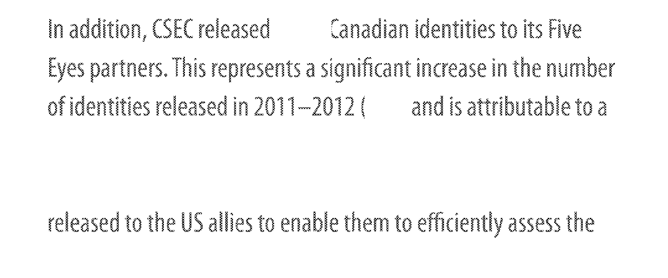Lux Ex Umbra: Releases of Canadian identities to Five Eyes partners