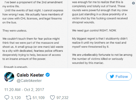 Media Confidential: Country Performer: "We Need Gun Control"