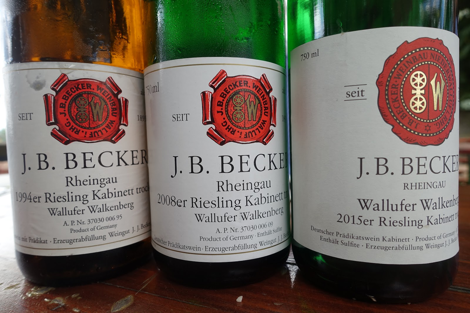 schiller-wine: Tasting at Weingut J.B. Becker in Walluf, Rheingau, with ...