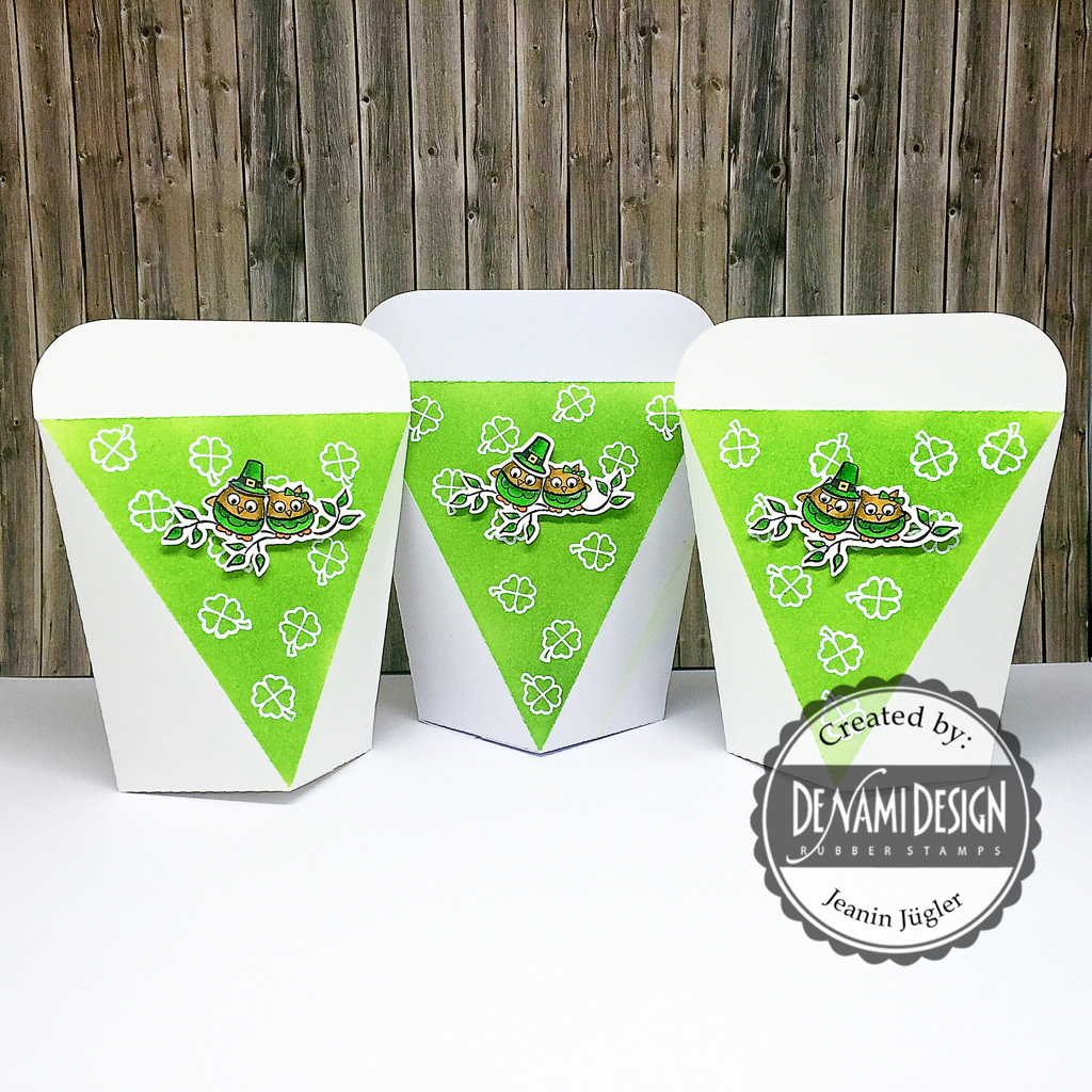 DeNami Design Blog: St Patrick's Day Gift Boxes - (Self Closing Boxes)