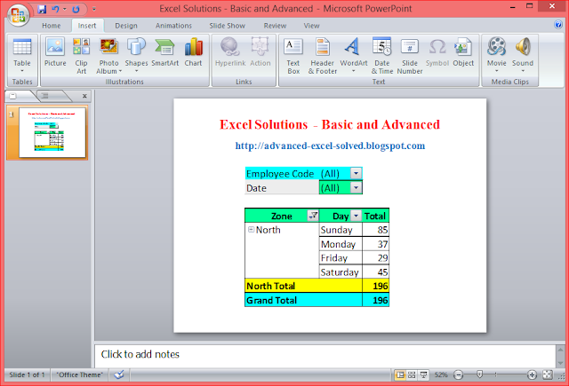 Insert or Embed Excel File In Word, Excel Or PowerPoint Presentation ...