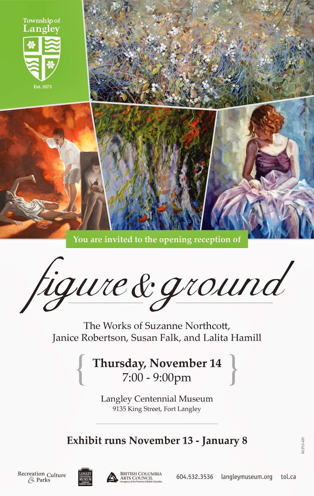 Janice Robertson's art: Figure & Ground show