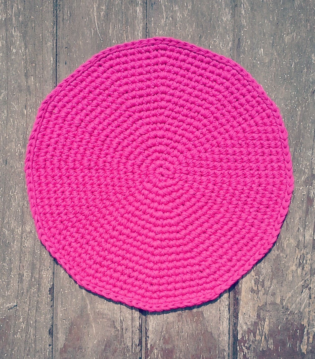 Individuales redondos