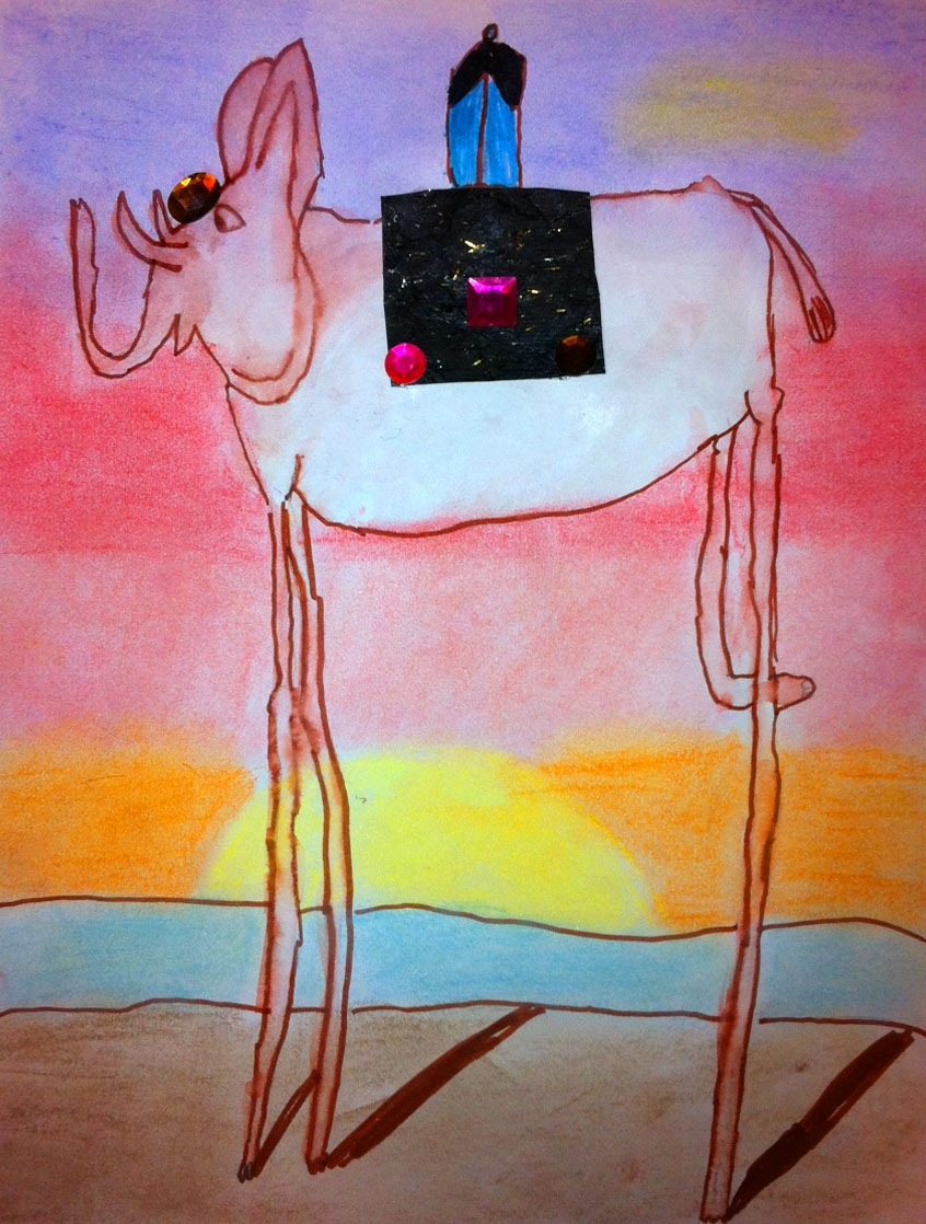 artisan des arts: Salvador Dali Elephants - grade 4/5