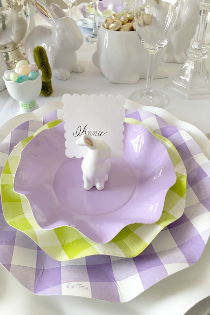 SETTING A PRETTY EASTER TABLE | BellaGrey Designs