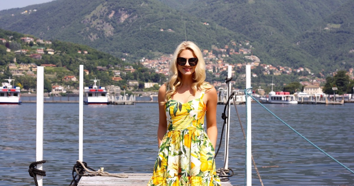 Style Postcards from Europe: Lemon Midi Dress - Candice Elaine