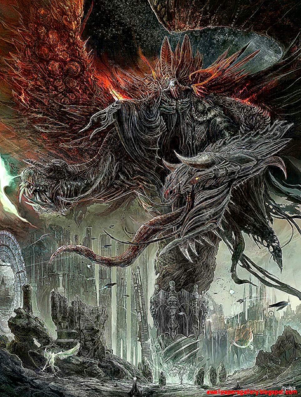 Fantasy Giant Wolf Monster Minna Sundberg Wallpaper | Wallpapers Gallery