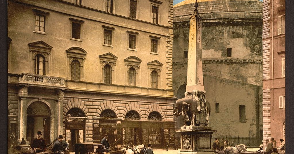 Rome 120 Years Ago: 40 Wonderful Photochrome Prints of the Capital of ...