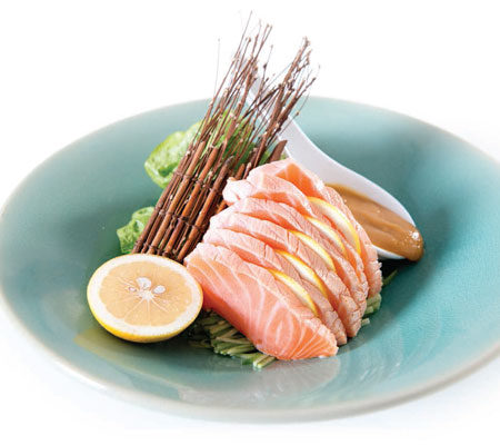 Salmon Tataki with Sumiso recipe -Taste USA