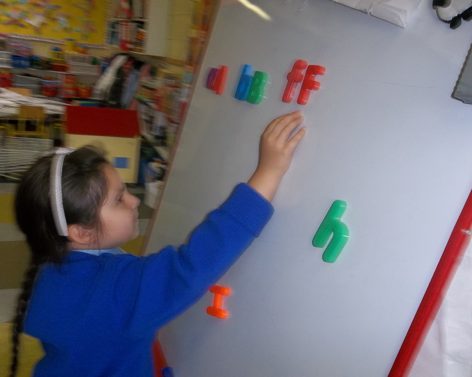 Literacy Site: Literacy activities in Senior infants, Ms. Flaherty's class