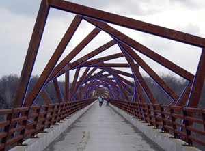 Living Green With LED Lighting World: Iowa footbridge features inspired ...