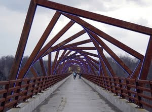 Living Green With LED Lighting World: Iowa footbridge features inspired ...