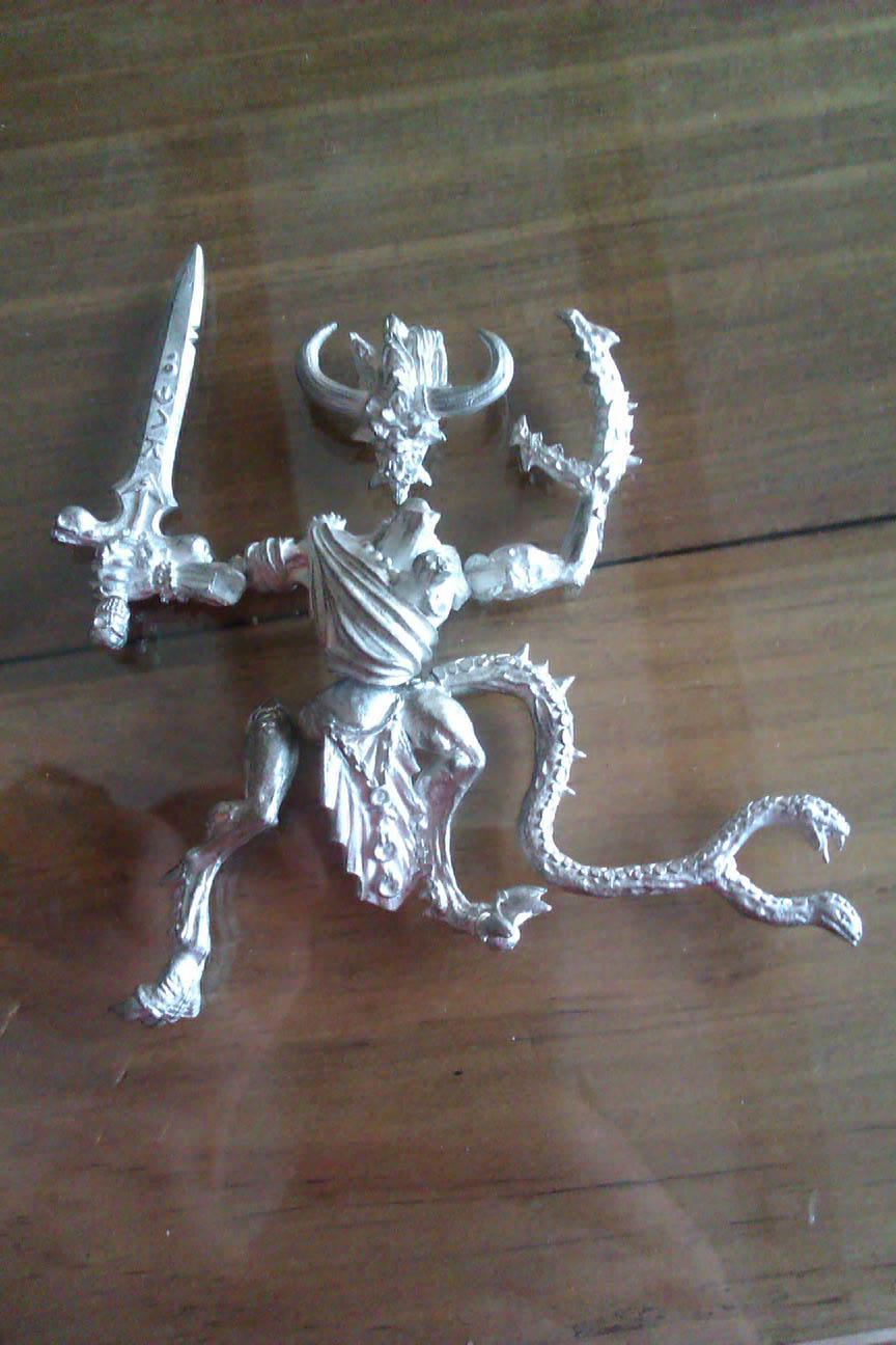 Skull Art: AZAZEL DEMONIO SLAANESH