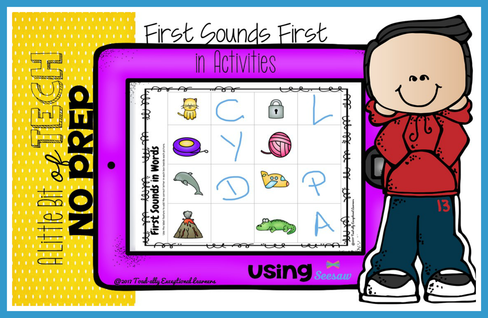 Toad-ally Exceptional Learners: Why First Sound Fluency Matters? {Freebie}